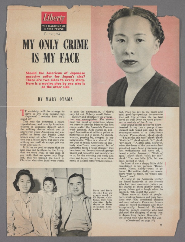 Magazine cover of Japanese people · Narratives of World War II in the ...