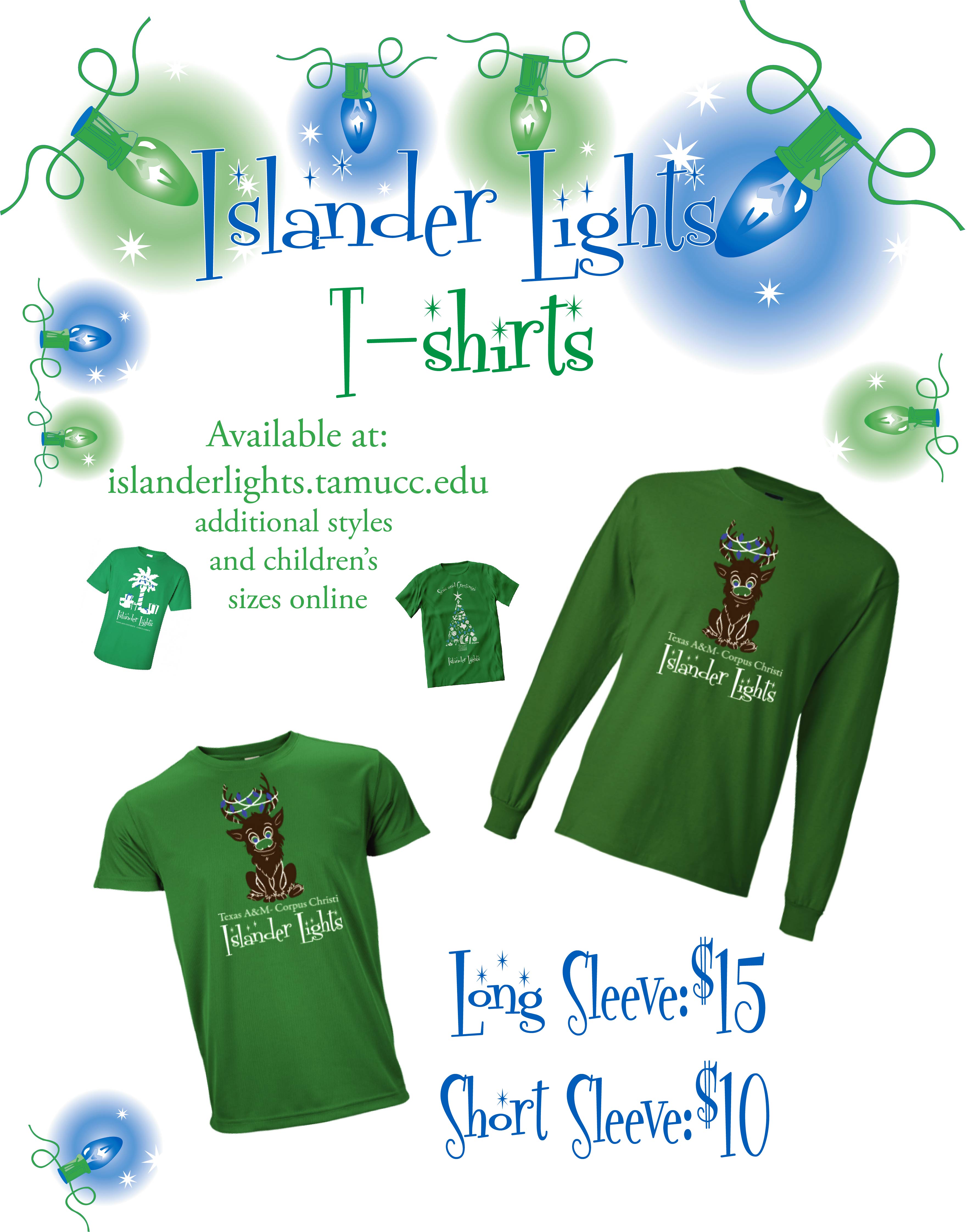 Islander Light Shirts | Islander Lights | Student Activities | Texas A ...